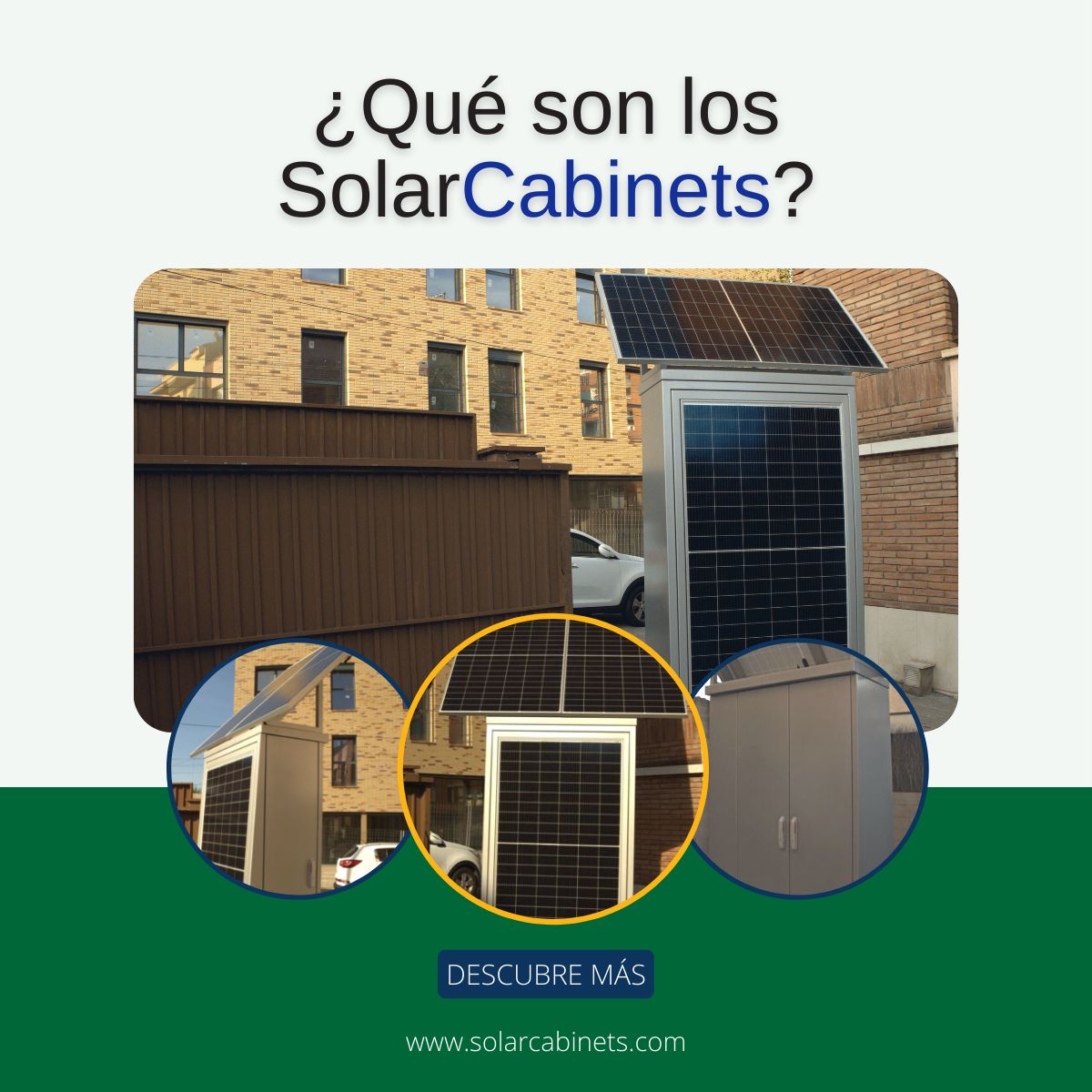 ¿Qué son los SolarCabinets? – Paneles solares en armarios eléctricos ...
